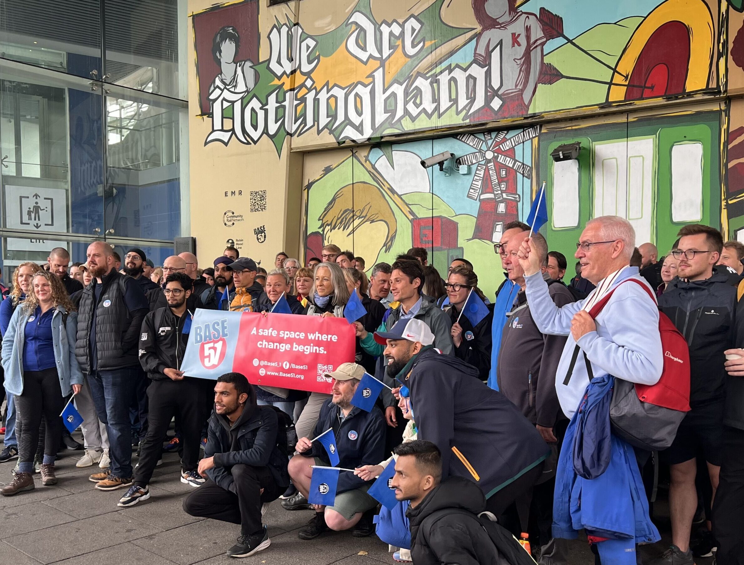 Youth charity holds walk around Nottingham to raise mental health ...